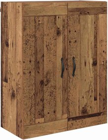 Vysoký bufet Staré dřevo 69,5 x 34 x 180 cm Kompozitní dřevo 3403168