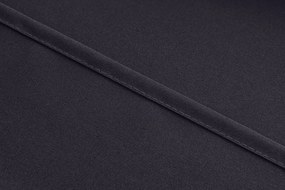 Tmavě šedý závěs OXFORD 140x250 cm Zavěšení: Kovové kroužky