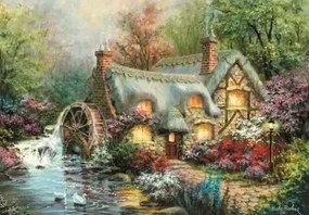 Clementoni PUZZLE Útočiště na venkově / 1500 dílků / od 14 let