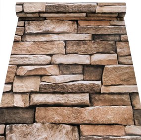 Samolepicí tapety 45 cm x 10 m IMPOL TRADE 9245 kámen ukládaný hnědý  samolepící tapety