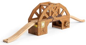Bigjigs Rail Dřevěný padající most