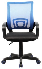 VCM Kancelářská židle Tinos, černo modrá