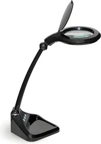 Maul Iris 8261290 černá / LED lampa s lupou / stmívatelná