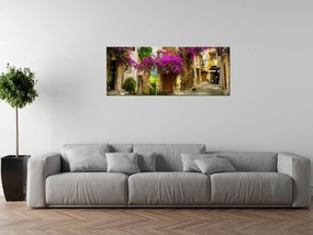 Gario Obraz s hodinami Staré město v Provence Rozměry: 100 x 40 cm