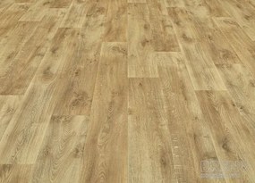 Breno PVC BLACKTEX Texas Oak 136L – světle hnědé dřevo, šíře 300 cm