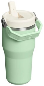 Šalvějově zelená termoska z nerezové oceli 600 ml IceFlow™ Flip Straw 2.0 Tumbler Pistachio – Stanley