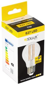 LED žárovka E27 3000k 7w 760lm