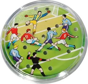 Kopaná fotbalový hlavolam / Společenská hra / plast / průměr 9 cm / od