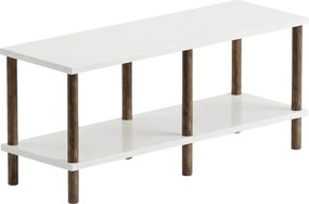TV stolek SOLE 120 cm, bílá
