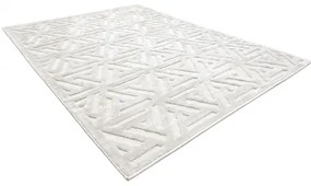 koberec SANTO SISAL 58503 geometrická béžový velikost 140x190 cm | krásné koberce cz