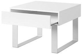Konferenční stolek Calabria MS (bílá matná + lesk bílý). 1051531