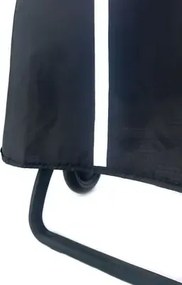 Rolser Poncho M černá / Pláštěnka na nákupní tašku / reflexní