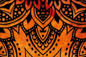 Malvis ® Vícedílný obraz - Mandala na akvarelu V. Velikost: 150x60 cm