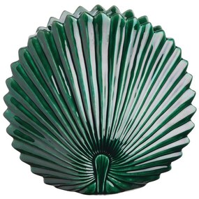 LEAF Váza 24 cm - zelená