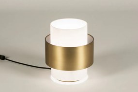 Stolní designová lampa Onyx Gold