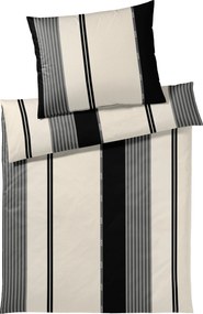 XXXLutz OBOUSTRANNÉ POVLEČENÍ, makosatén, černá, 140/200 cm Elegante - Povlečení - 004977062004