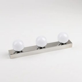 Brilagi - LED Koupelnové osvětlení zrcadla HOLLYWOOD 3xLED/3W/230V IP44 chrom