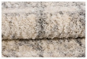 Kusový koberec shaggy Tezzy krémově šedý 200x300cm
