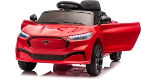 LEAN CARS Elektrické autíčko na baterie Ford Mustang Mach-E 24V červené