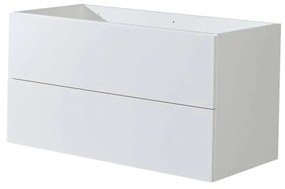 Mereo, Aira, koupelnová skříňka 101 cm, bílá CN712S