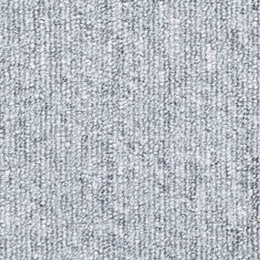 Schodové rohože 10 ks 56 x 17 x 3 cm světle šedé, půlkulaté 149741
