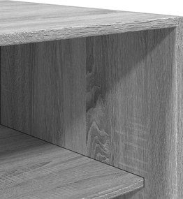 Šatní skříň šedá sonoma 80 x 50 x 200 cm kompozitní dřevo 3307797