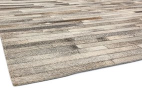 Béžový  koberec Peppers Light Grey Stripe Rozměry: 160x230 cm