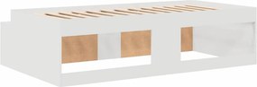 Rám postele se zásuvkou Bílá 80 x 200 cm Kompozitní dřevo 3335197