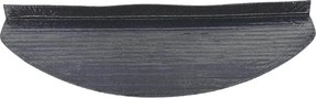 Samolepicí nášlapy na schody 15 ks 65x22,5x3,5 cm šedé 136397
