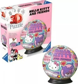 Ravensburger 3D Puzzle-Ball Disney: Hello Kitty / 72 dílků / od: 6 let