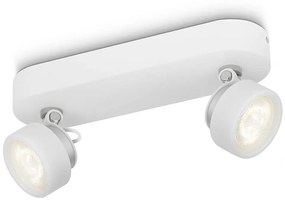 Philips 53272/31/16 - LED bodové svítidlo RIMUS 2xLED/3W/230V