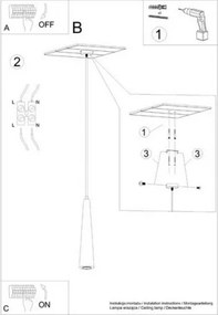 Závěsné svítidlo SOLLUX SULA 1 přírodní dřevo GU10 1x40W bez žárovky SL.1100