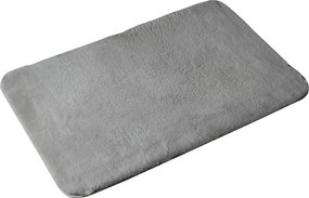 Gedy Gedy, FUZZY koupelnová předložka, 50x80 cm, 100% polyester, protiskluz, šedá, 96FY508008