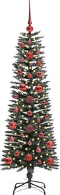 Umělý vánoční stromeček Zelená 120 cm PVC, plast a ocel 3395916