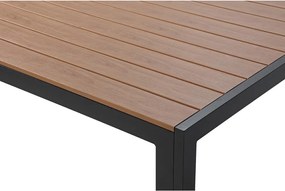 Zahradní jídelní stůl s artwood deskou 90x205 cm Viking – Bonami Selection