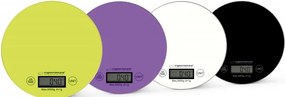 Kuchňská váha Esperanza Mango 5kg/1g, bílá, kulatá