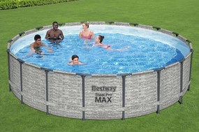 BESTWAY Steel Pro Max Bazén 549 x 122 cm, kartušová filtrace 5618Y