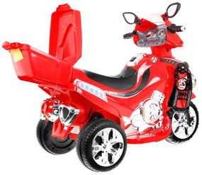 Dětská elektrická motorka F928 Červená