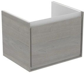 Ideal Standard Connect Air Skříňka pod umyvadlo Cube 60 cm, 53x40,9x40 cm, dekor šedý dub E0846PS