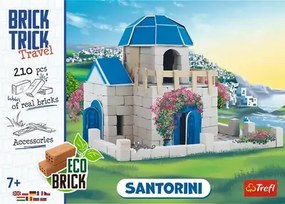 Trefl - Stavebnice - BRICK TRICK Travel: Santorini M / 260 dílů / věk