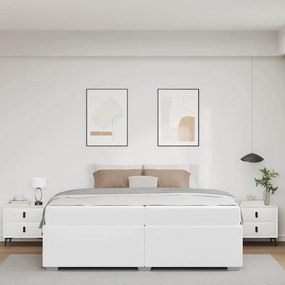 Rám postele Bílá 200 x 200 cm PVC 3399251