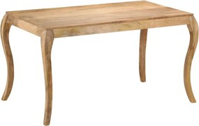 Jídelní stůl 135 x 75 x 76 cm masivní mangovníkové dřevo 247114
