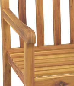 Zahradní židle 6 ks 56 x 55,5 x 90 cm masivní akáciové dřevo 3206273