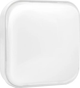CEN SMS-161540 SIMPLY LED stropní svítidlo venkovní bílé hranaté 16W 4000K 1280lm CB IP65 - CENTURY