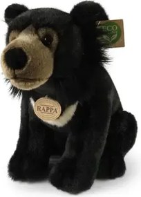 RAPPA Plyšový medvěd ušatý 32 cm / ECO-FRIENDLY / od 0 měsíců