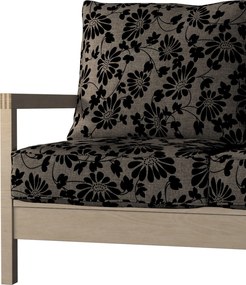 Potah na pohovku IKEA  Lillberg 3-místná nerozkládací barva hnědá látka pletený vzor, vzorované