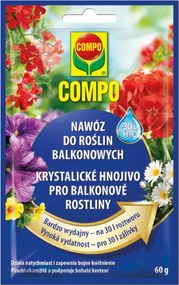 COMPO Krystalické hnojivo pro balkonové rostliny 60 g