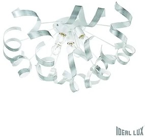 Stropní a nástěnné svítidlo Ideal Lux Vortex PL5 argento 101590 stříbrné