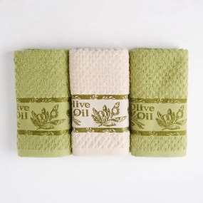 Froté utěrky na nádobí Olive Oil set 3 ks