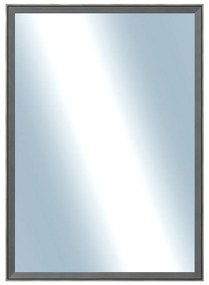 DANTIK - Zarámované zrcadlo - rozměr s rámem cca 50x70 cm z lišty Inclinata colori šedá (3133)